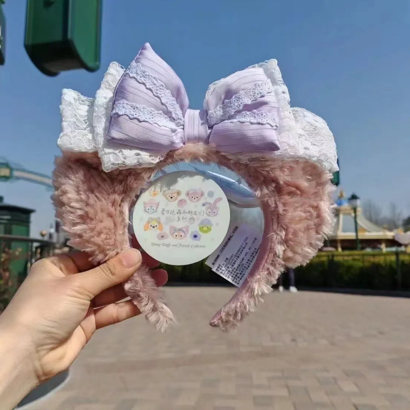 Mới Disney Handmade Mùa Xuân Shirley Hoa Hồng Đầu Gothic Nơ Đầu Công ...