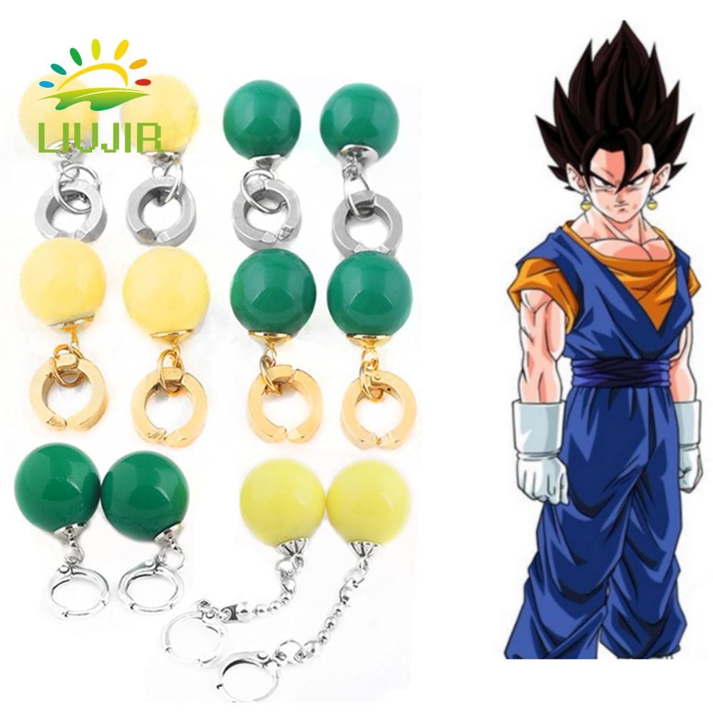 Liujir Cosplay Kẹp Bông Tai Xanh 1 Cặp Takerlama Dragonball Siêu Rồng ...