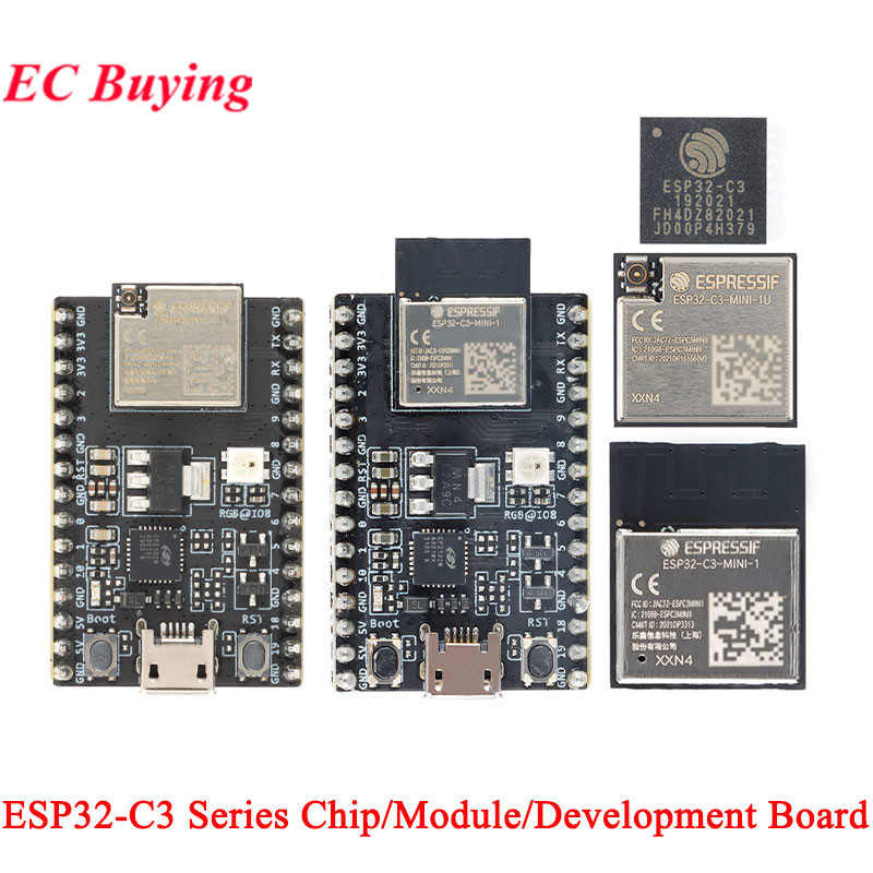 Esp32-c3-devkitm-1 ESP32-C3-DevKitM-1U ESP32-C3-MINI-1 ESP32-C3-MINI-1U ...