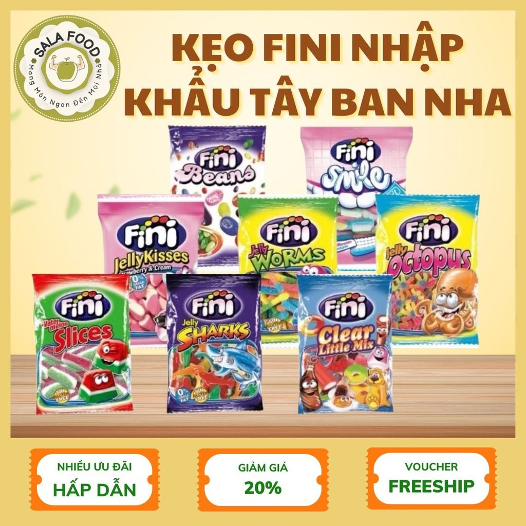 Kẹo Fini Đủ Loại 90G - Nhập Khẩu Tây Ban Nha thơm ngon dễ ăn | Shopee ...