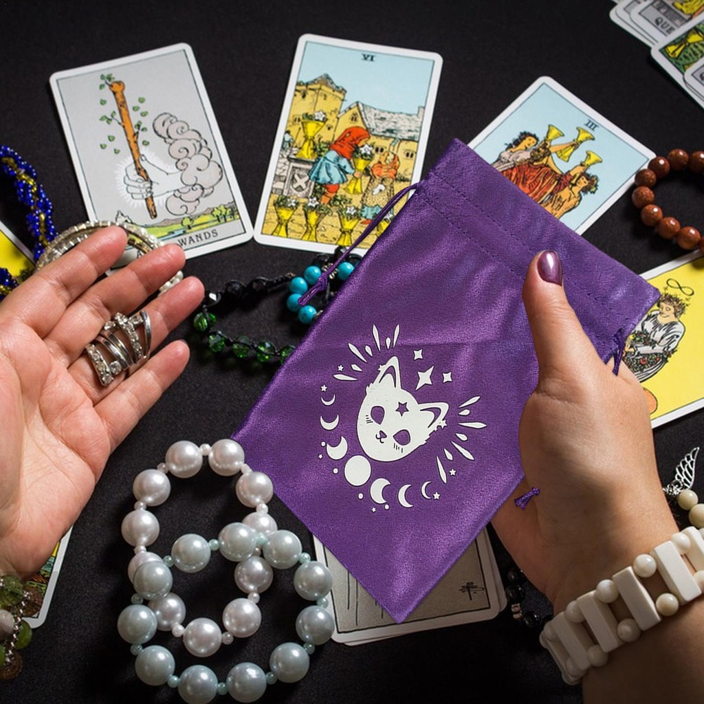 Dây Rút Túi Tarot Dây Rút Túi Bảo Quản Trang Sức Túi Mềm Đa Năng Tarot ...