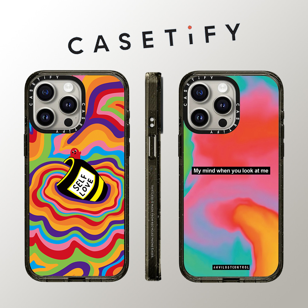 Casetify Graffiti Màu sắc nghệ thuật Vỏ điện thoại Acrylic chống sốc cho iPhone 16 Pro Max 15 ...