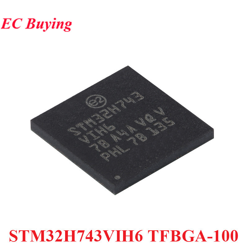 Stm32h743vih6 STM32H743 STM32 H743VI H743VI H743VIH6 TFBGA-100 ARM Cortex-M7 32-bit Vi Điều ...