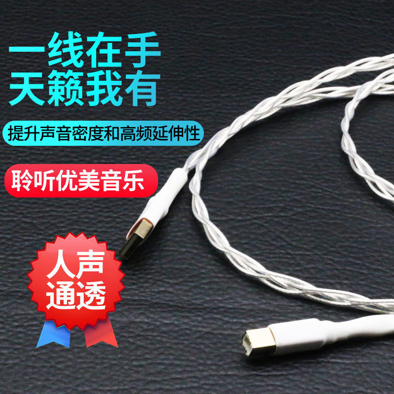 Netherlands5NOCC Single Crystal Copper Silver Plated USB Sound Card ...