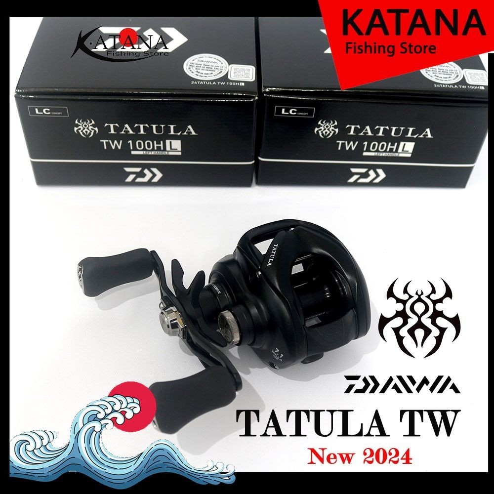 [Katana Fishing] Máy câu ngang Daiwa Tatula TW 100HL - New 2024 | Shopee Việt Nam