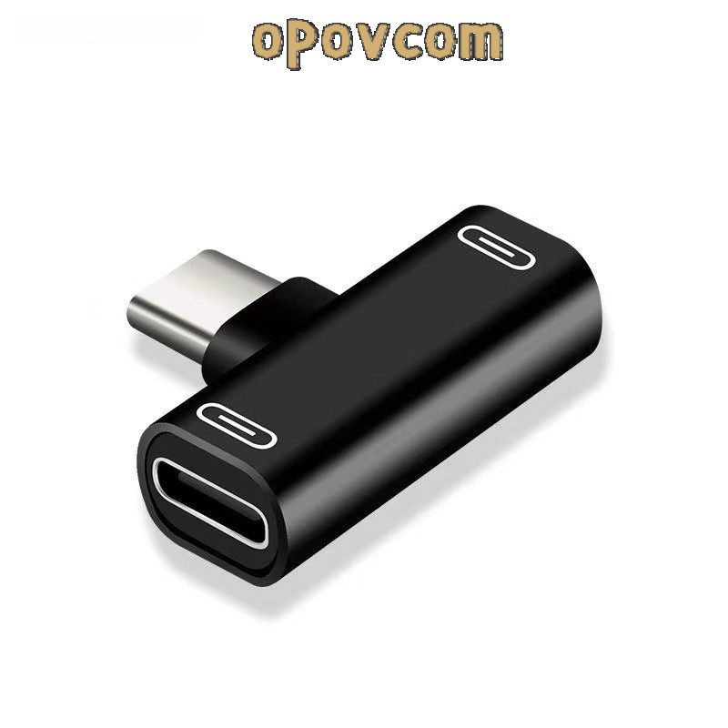 Feng 2 Trong 1 USB C Splitter Loại C Nam Sang Dual Loại C Bộ Sạc Tai ...