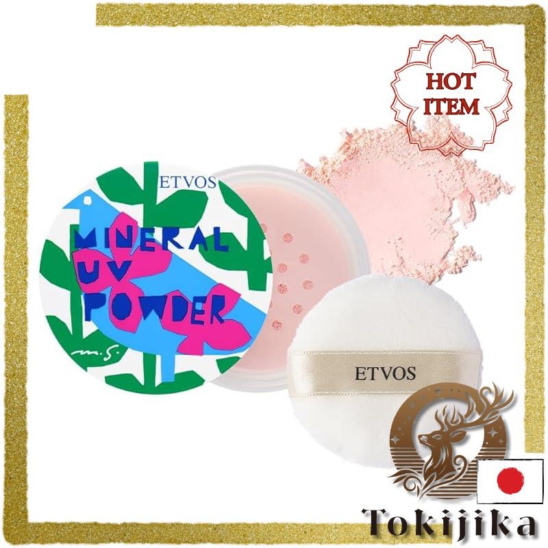 Bột UV Khoáng Etvos NHẬT BẢN SPF50 PA + + + + 5g #Sakura Phấn UV Khoáng Etvos Pink SPF50 PA ...