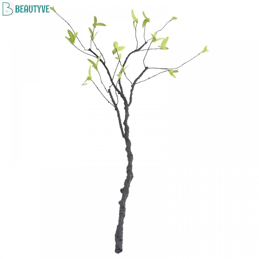Artificial Tree Branch DIY Leaf Decoration Display Dry Fake Vine Garden ...