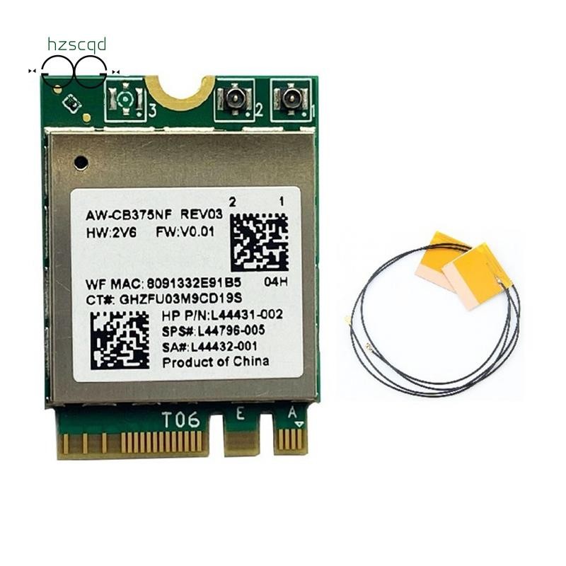 Rtl8822ce Thẻ Wifi 2.4G / 5G Băng tần kép Gigabit Thẻ mạng không dây ...