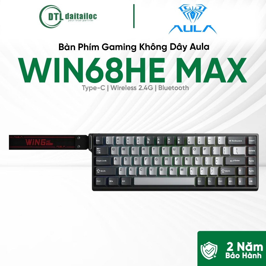 Bàn Phím Không Dây Win60HE /Win60HE Pro / Max / WIN68HE / WIN68HE Pro ...