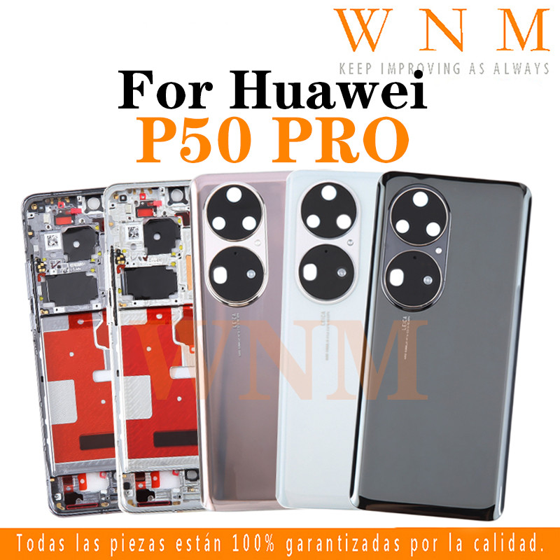 Dành Cho Huawei P50 PRO JAD-AL50 JAD-LX9 JAD-AL00 LCD Khung Trước Viền ...