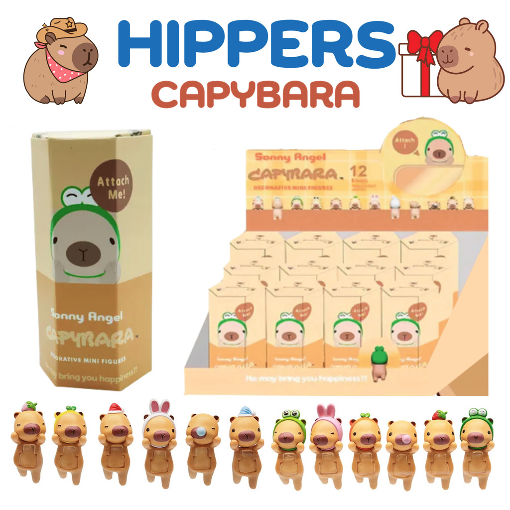 Blind Box Capybara - Túi Mù Mô Hình Thú Mini Ngẫu Nhiên Trang Trí Điện ...