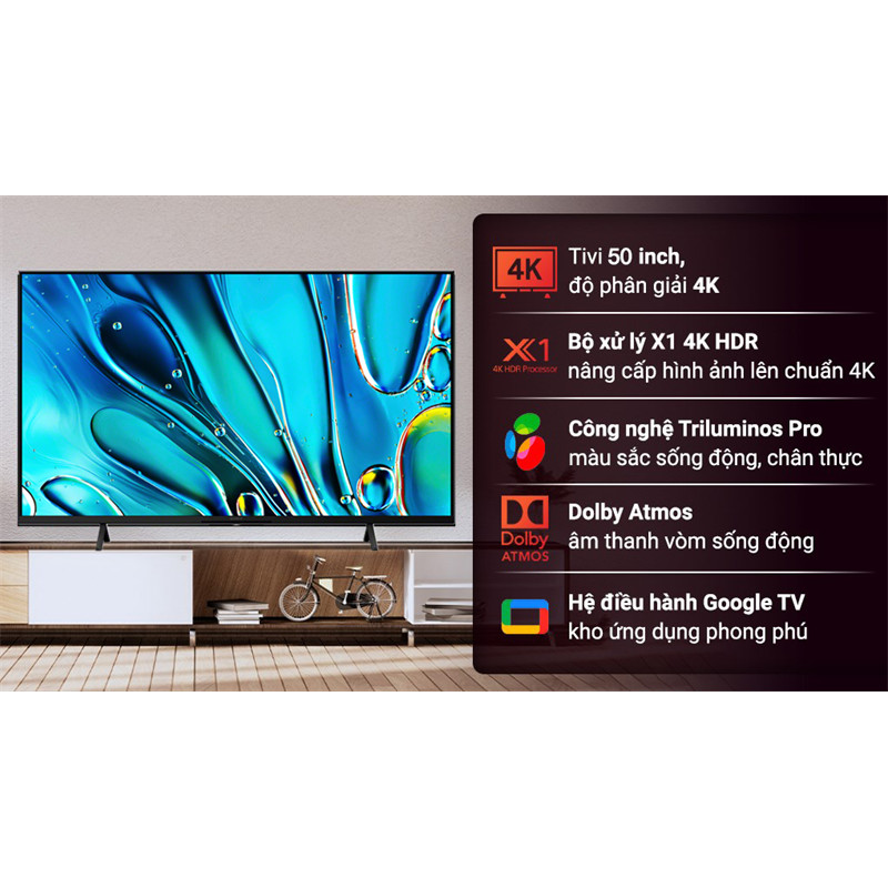Google Tivi Sony 4K 50 inch K-50S30 2024 - Malaysia - 50-65 - CÓ (Tiếng ...