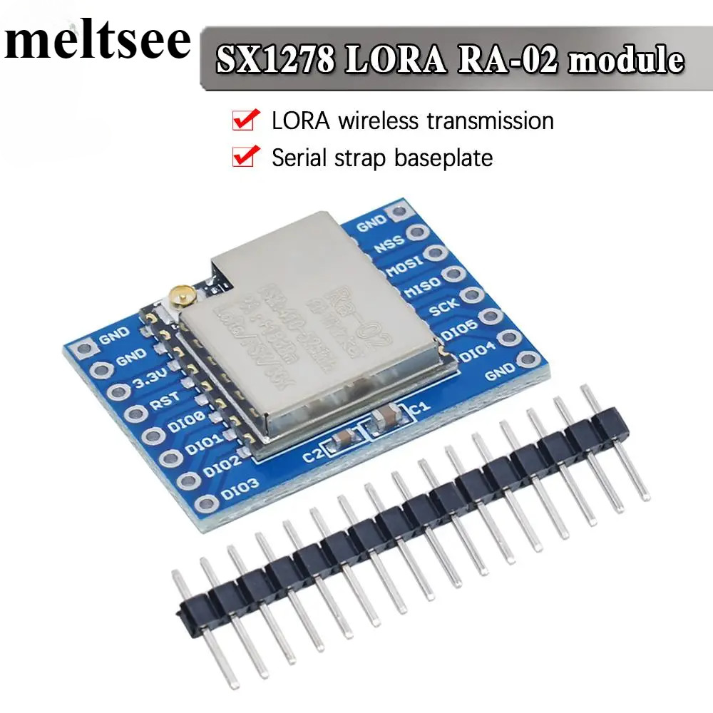 Sx1278 LoRa Module 433M 10KM Ra-02 Ổ Cắm Truyền Quang Phổ Không Dây Cho ...