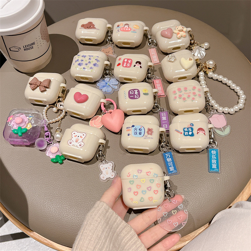 Dành cho hộp đựng tai nghe Disney F11 ốp tai ng Case Kem dễ thương màu ...