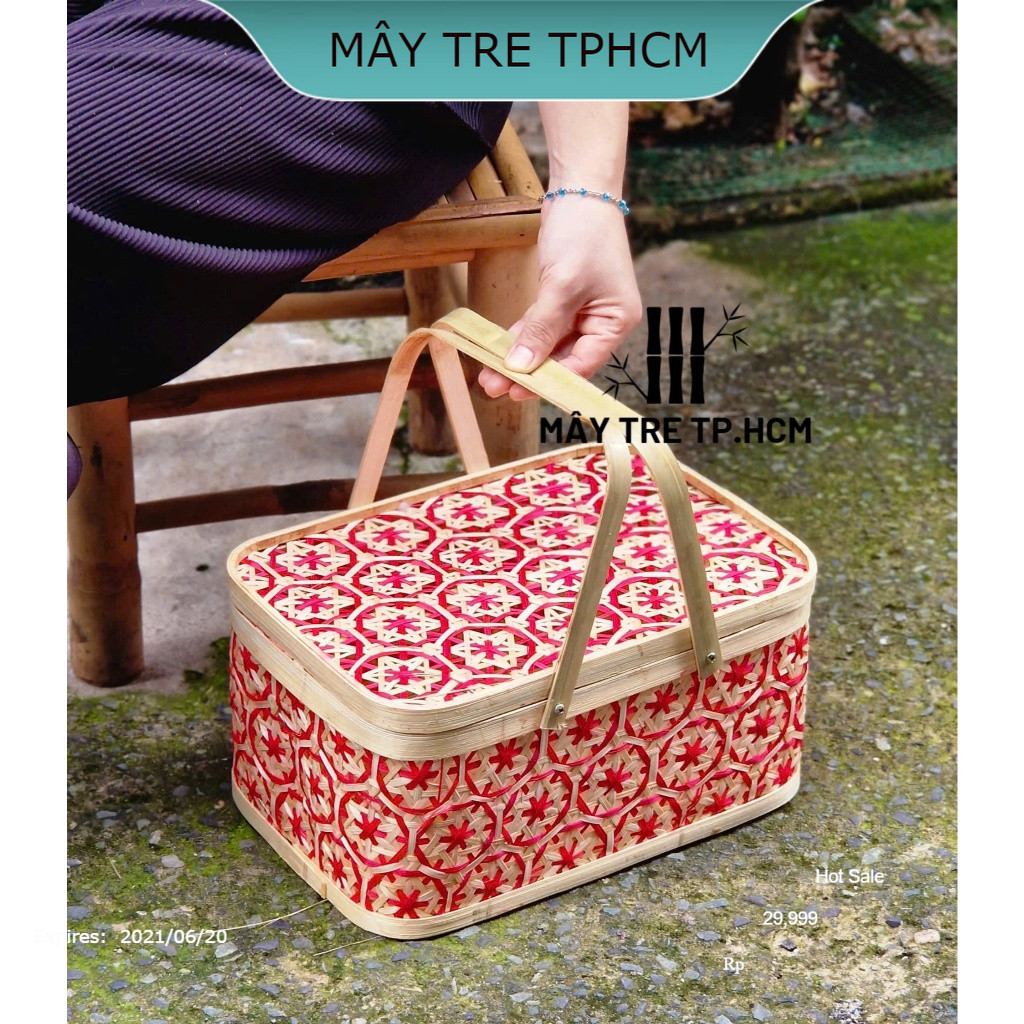 Hộp đựng quà xâu hoa đỏ cao cấp, thiết kế sang trọng tinh tế giá rẻ ...