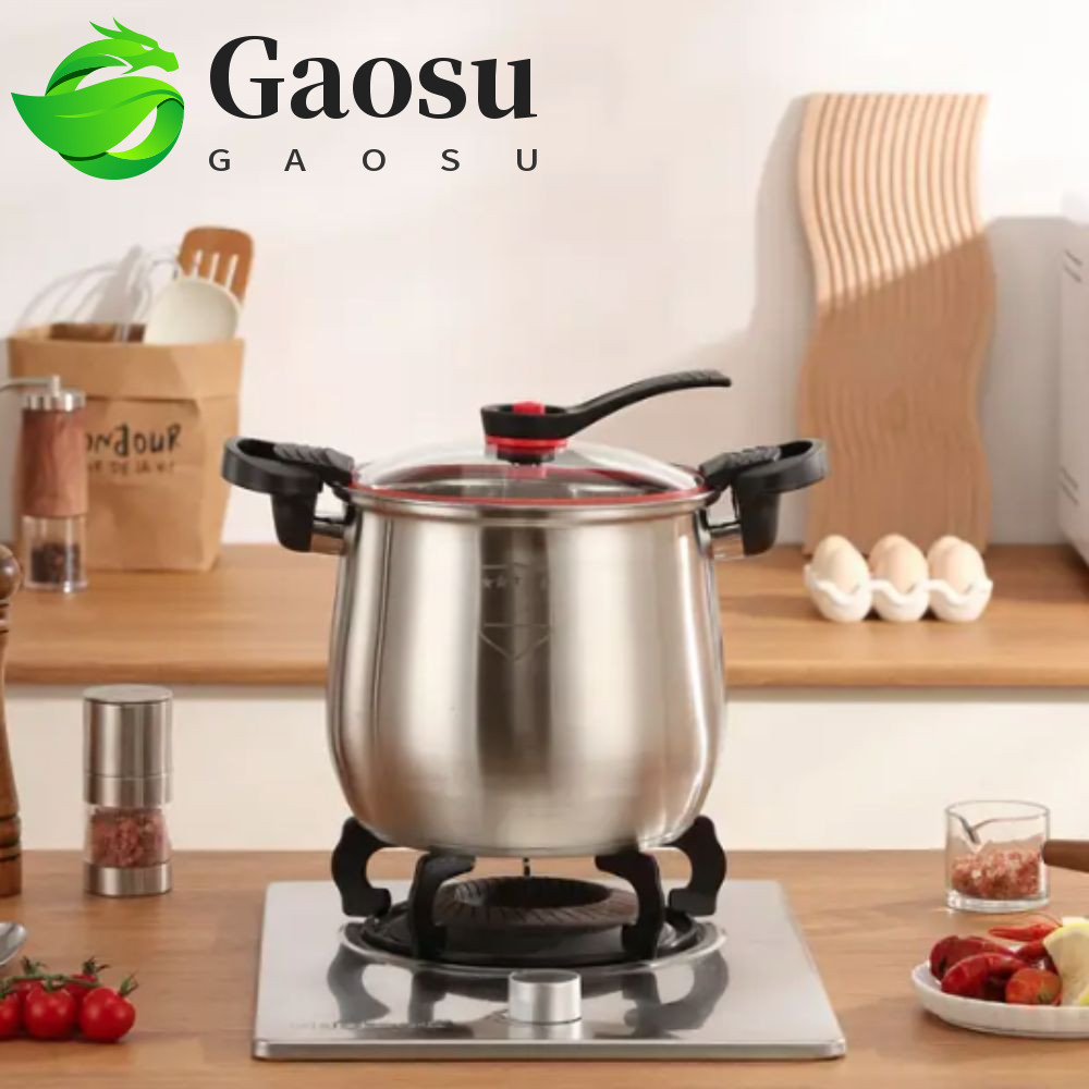Gaosu Nồi áp suất siêu nhỏ, Nồi súp chống dính chống bỏng, Nồi nấu bếp ...