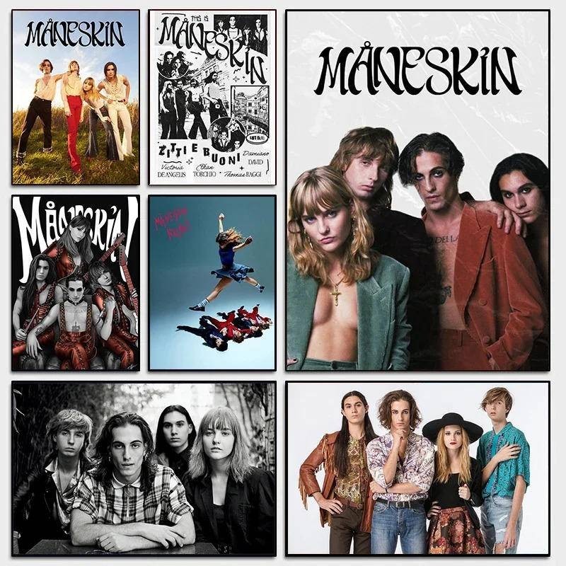 Ban Nhạc Rock Maneskin Rush Album Nhạc Poster Treo Tường Nghệ Thuật ...