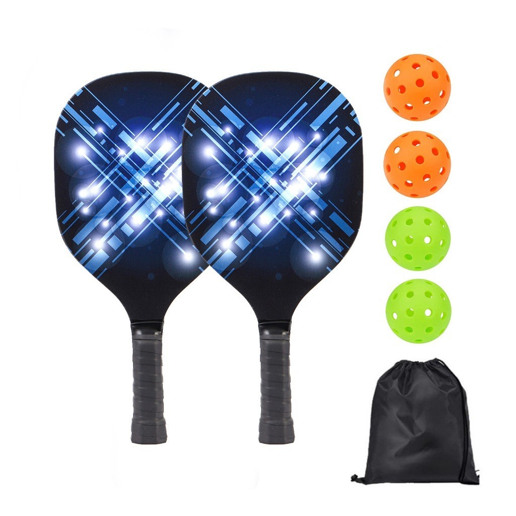Combo 2 Vợt Pickleball Tặng 4 Bóng Và Túi đựng, Vợt Pickleball Bằng Gỗ ...