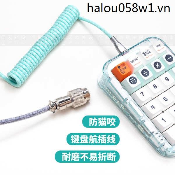 · Bàn phím n ng g n} y · Cáp ổ cắm máy bay bàn phím Cáp dữ liệu typec xoắn ốc tùy chỉnh Cáp lò ...