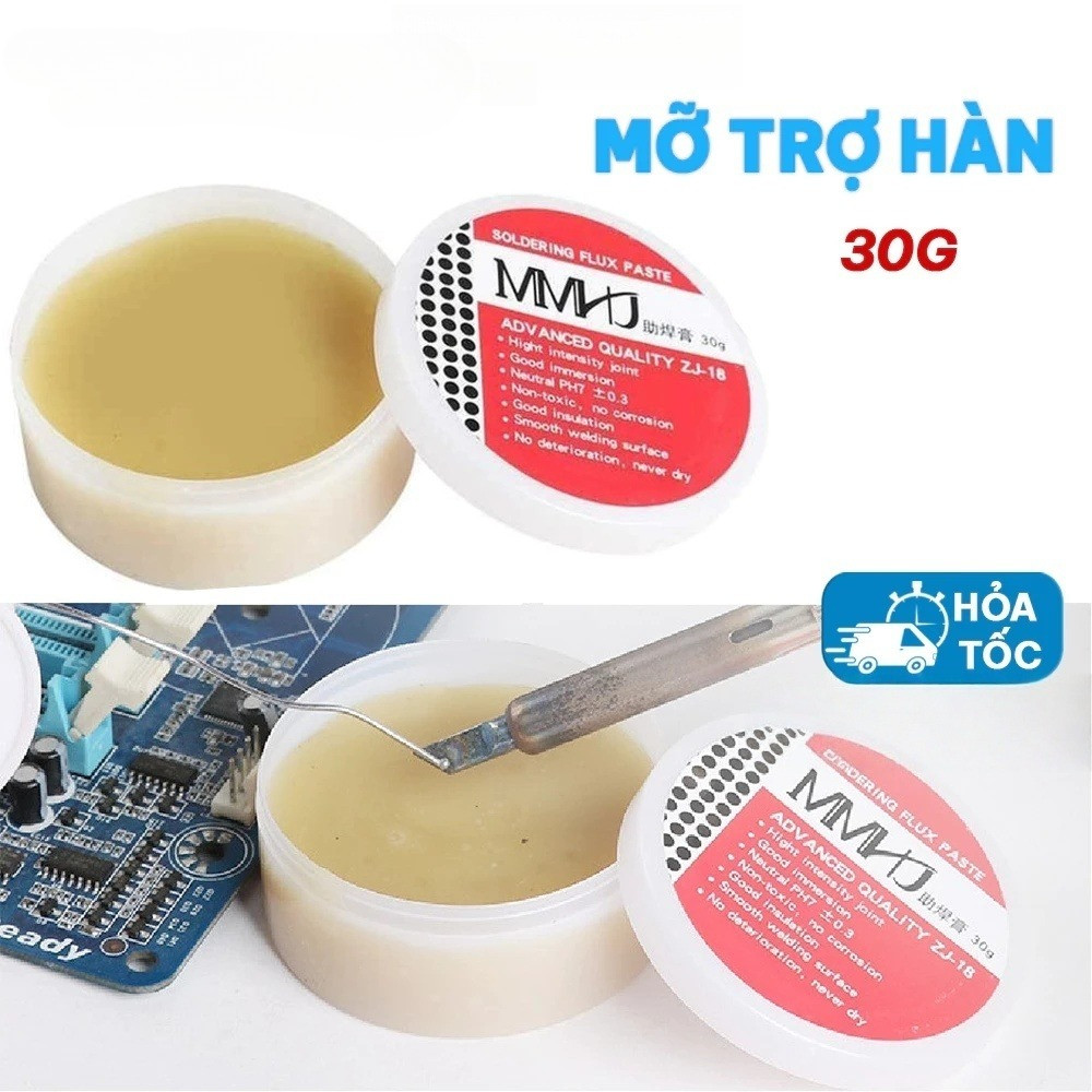 Mỡ Trợ Hàn Cricket Hộp 30g Hỗ Trợ Hàn Mạch Điện Tử Thiếc Chì | Shopee ...