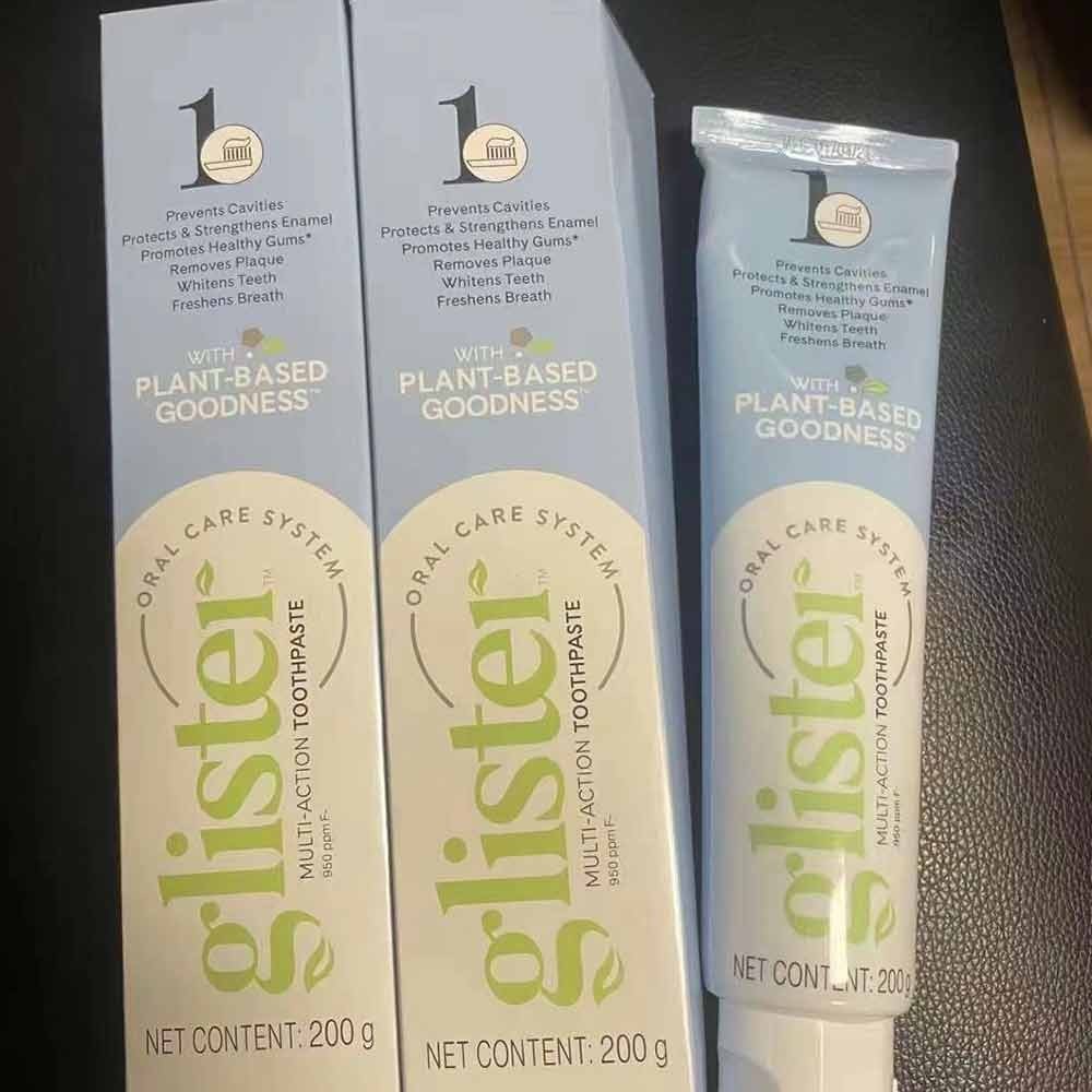 GLISTER multi action toothpaste PLANT BASED Cleaning Tools | Shopee ...