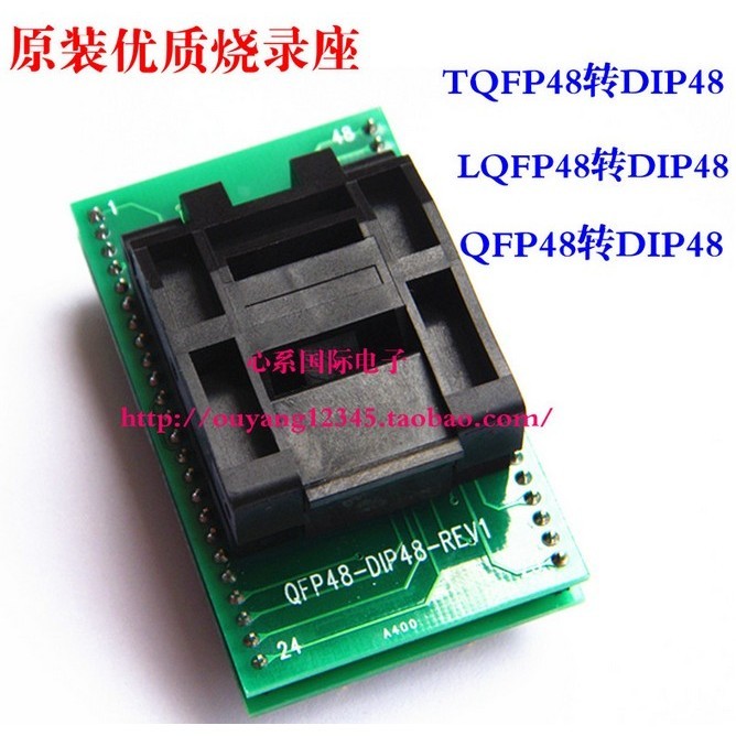Chất Lượng Cao QFP48 TQFP LQFP48 Đến DIP48 Ổ Cắm Lập Trình Viên Đốt Ổ ...
