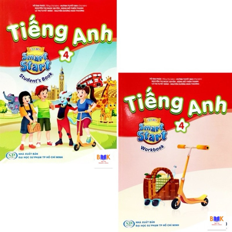 Sách - ( Combo 2 cuốn) Tiếng Anh 4 i-Learn Smart Start ( Student’sBook + Workbook ) - Tái bản ...