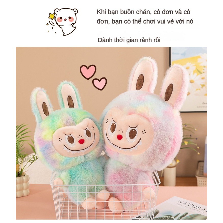 New tie-dye đồ labubu Gấu Bông chơi sang trọng búp bê trẻ em quà tặng ...