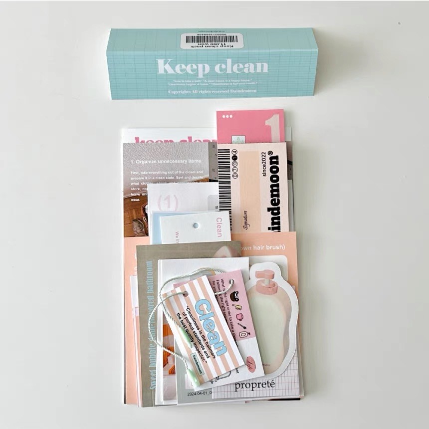 Dain de moon Sticker Pack Sổ tay phong cách Hàn Quốc hàng ngày Collage ...