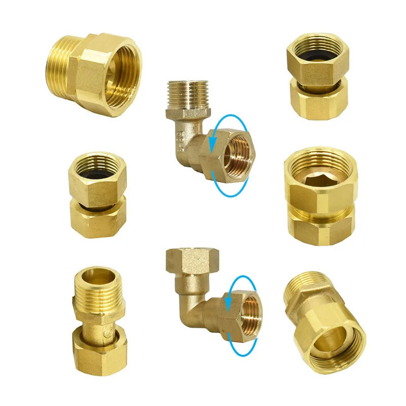 Brass Threaded Nối G1/2 G3/4 G1 Nam Nữ Ống Nước Sửa Chữa Phụ Kiện Đồng ...