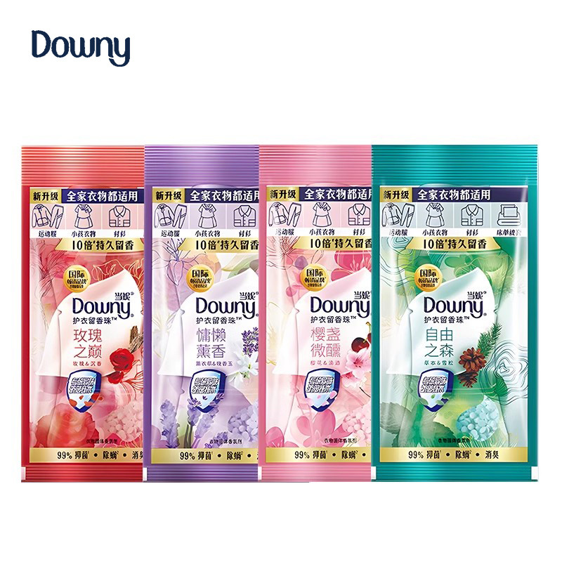 Hạt tăng cường mùi hương giặt Downy 20g / pc Forest Sakura Lavender ...