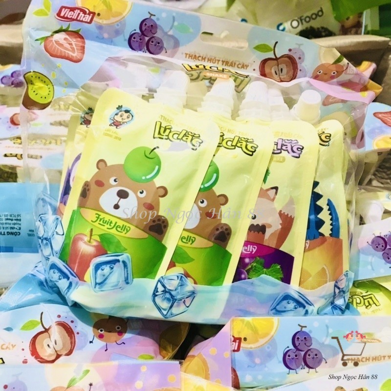 Thạch Hoa Quả Lúc Lắc Việt Thái Túi 800g (10 túi nhỏ x 80g) | Shopee Việt Nam