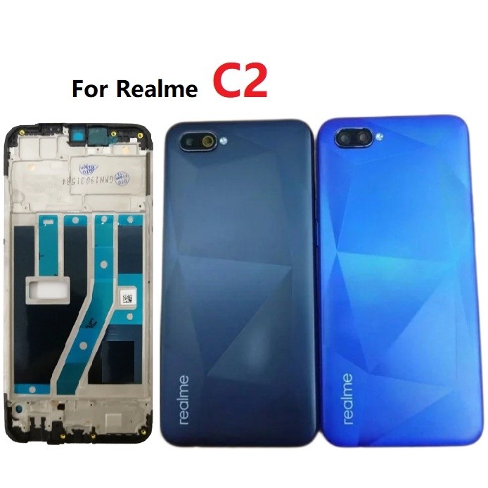 Vỏ Ốp điện thoại cho realme C2 C2S LCD Khung trước giữa khung giữa ...