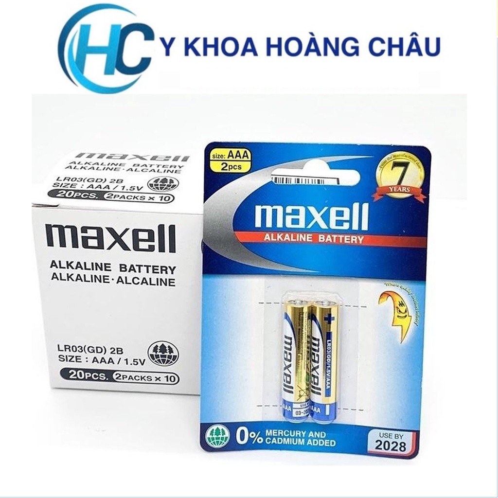 Pin AA / AAA Maxell Alkaline 1,5V loại tốt- Hàng chính hãng | Shopee ...
