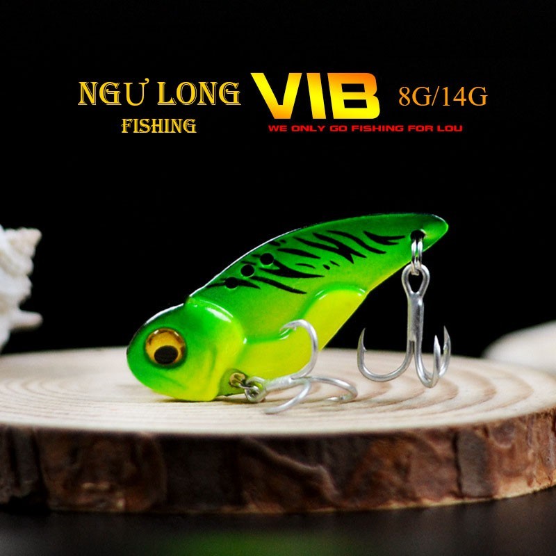 Mồi câu cá sắt Funny VIB lure câu cá lóc, trê, nheo 8g, 14g | Shopee Việt Nam