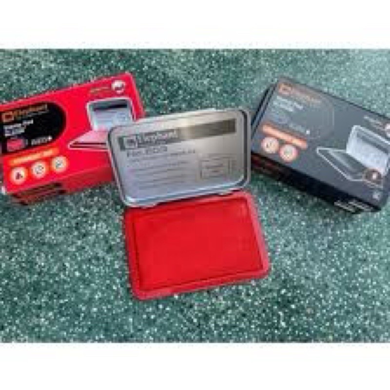 Hộp dấu Elephant No.E02, hộp dấu lăn tay kim loại, Hộp khay mực dấu lăn tay chuyên dụng (7x11cm ...