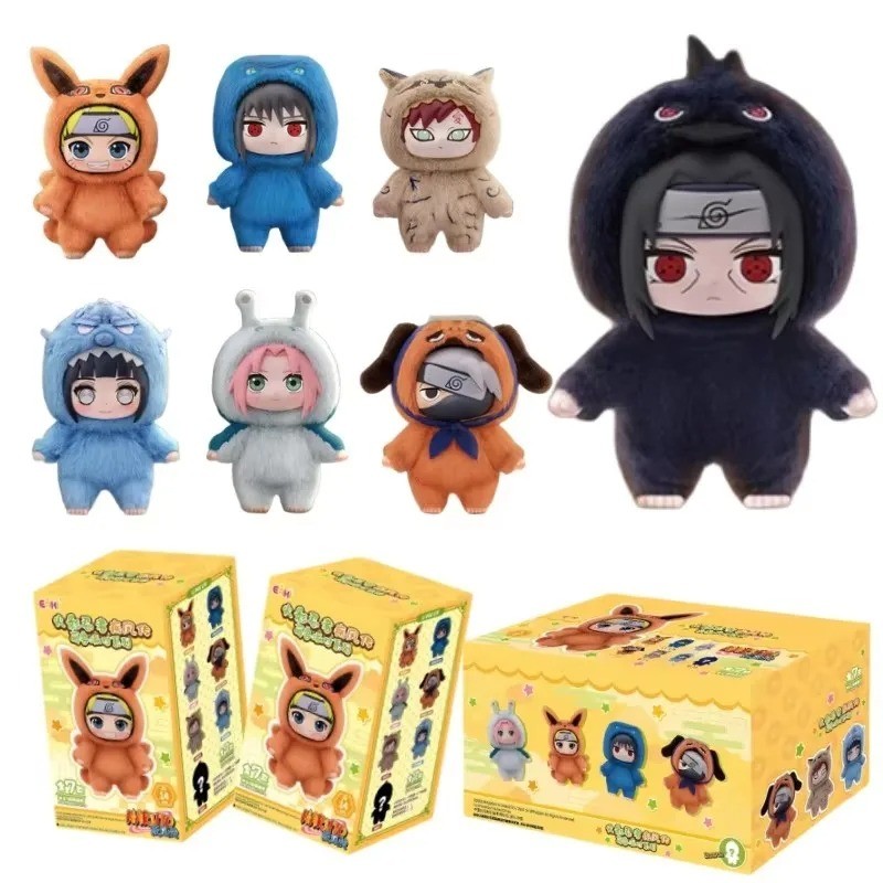 Naruto Beast Party Series Blind Box - Dễ Thương Naruto Sasuke Vinyl ...