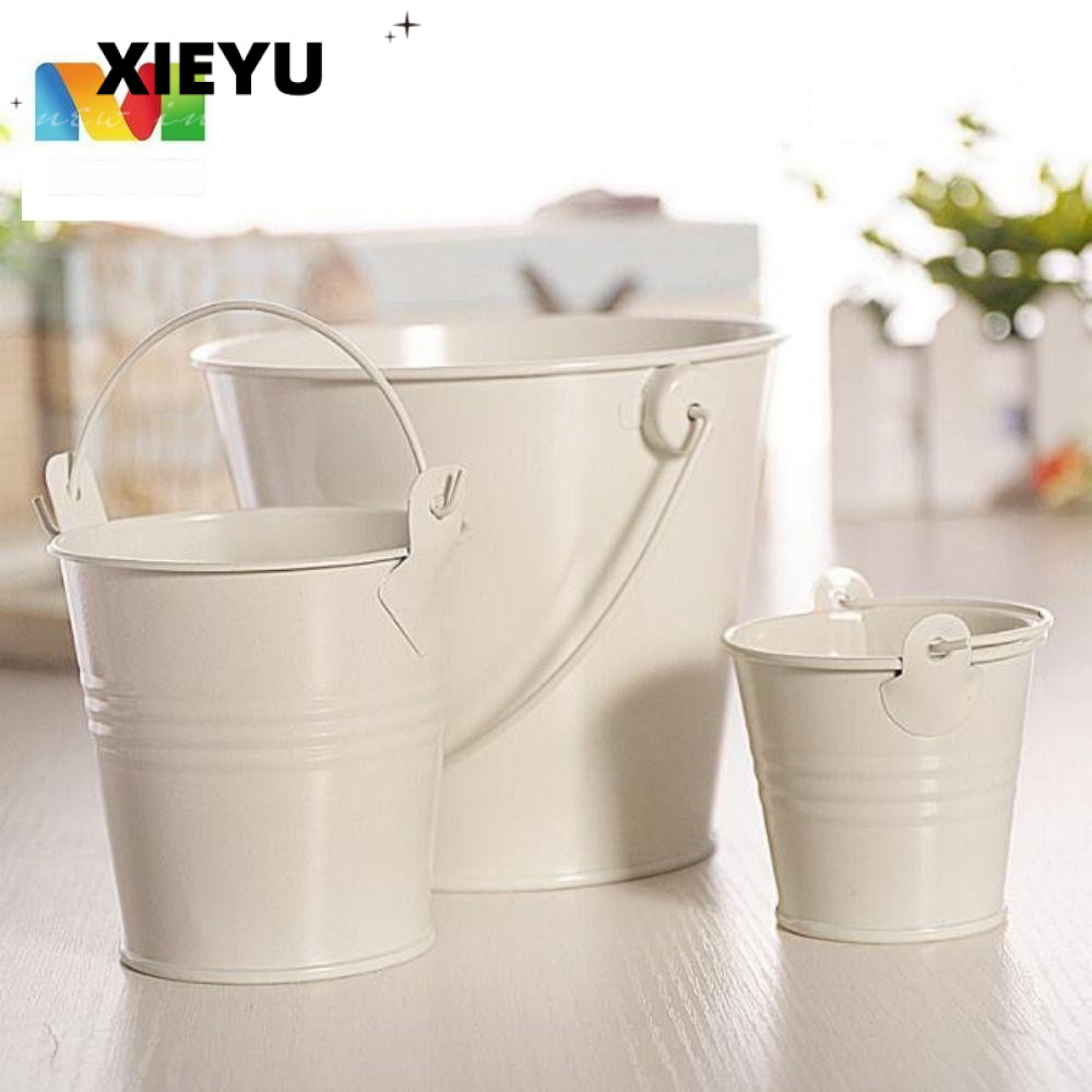 Xô Nước mini Bằng Kim Loại Mạ Thiếc Nhiều Màu Sắc 1 / 12 / 1 / 6 Trang ...