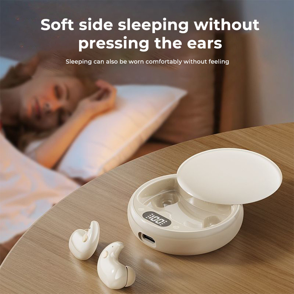 Tai nghe không dây Y36 Bluetooth 5.3 Tai nghe ngủ vô hình trong tai Tai ...