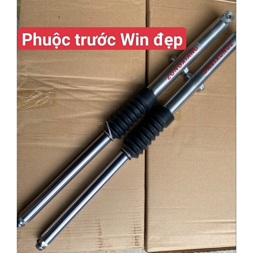 Bộ giảm xóc trước sau xe Honda Win 100, Win Detech hàng đẹp dày dặn ...