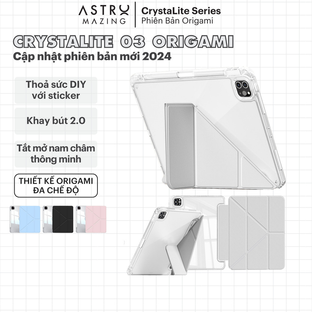 [crystalite 03] Bao Da Ipad Crystalite Origami Astromazing Case Cho