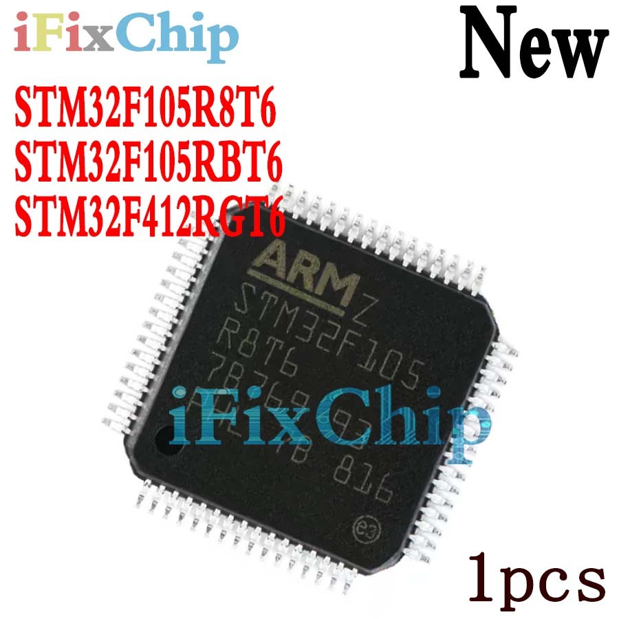 (1 cái) 100% ♧ STM32F105R8T6 STM32F105RBT6 STM32F412RGT6 STM32F105 R8T6 STM32F105 RBT6 STM32F412 ...
