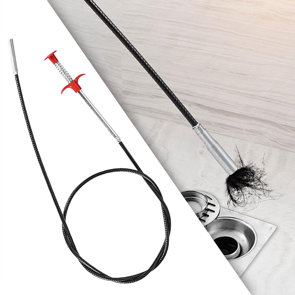 Catcher Bendable Hair Drain Clog Remover Tool Pick up Reacher Tool ...
