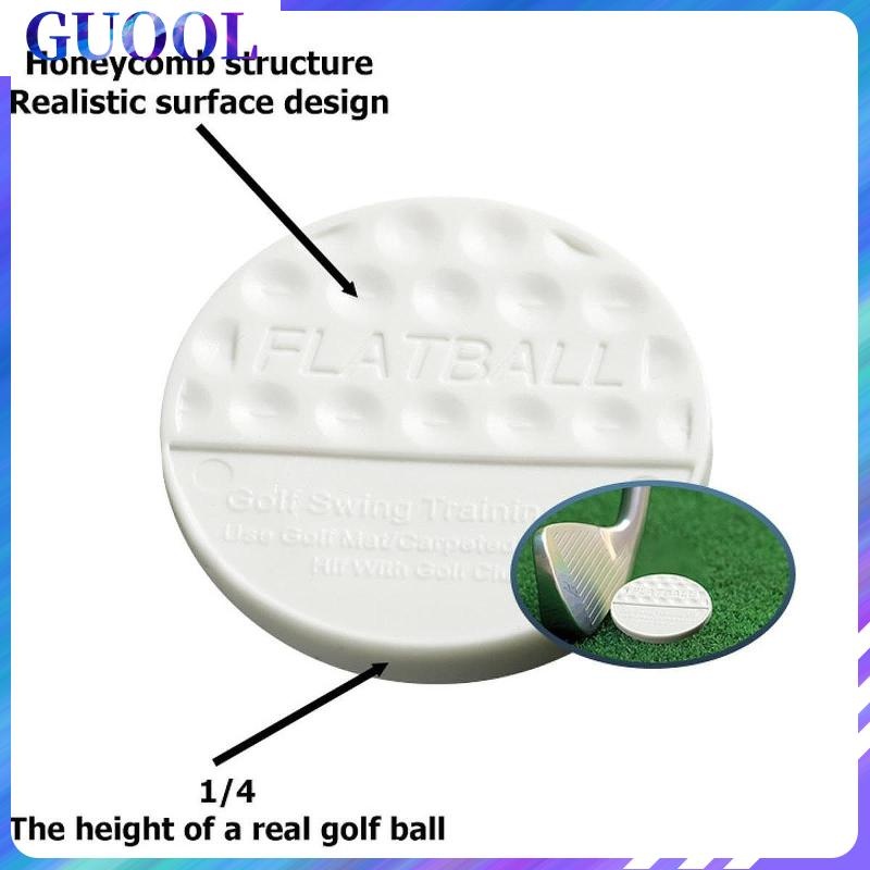Guool Flat Golf Ball Golf Practice Ball Nam Nữ Cải Thiện Độ Chính Xác ...