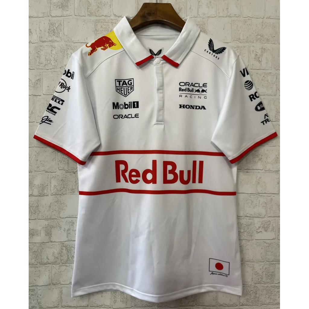 Áo đua trắng Red Bull Racing phiên bản đặc biệt - Size S đến 5XL ...