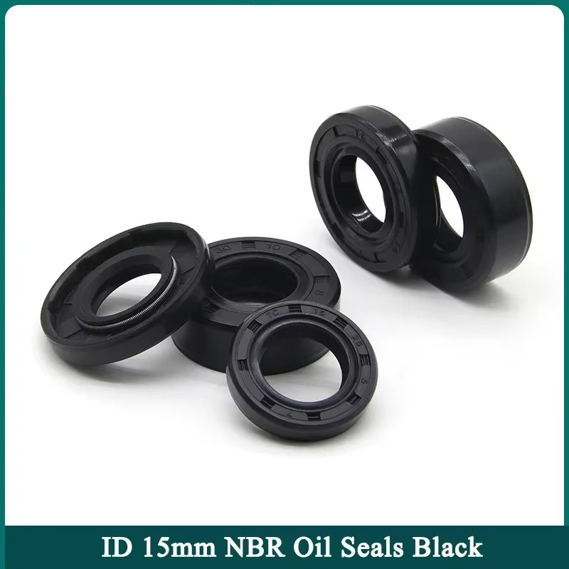 NBR Oil Seal ID 15mm TC-15 * 22 / 24 / 25 / 26 / 28 / 30 / 32 / 35 / 40 ...