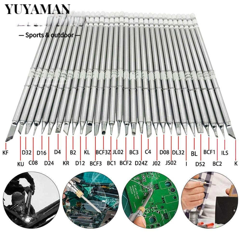 Đầu mỏ hàn MUVAKO T12 KF J02 JL02 ILS BC1 BCF1 B D4 D16 C1 Fx951 chuyên dụng | Shopee Việt Nam