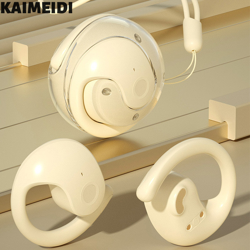 Tai nghe Bluetooth bóng dừa nhỏ KAIMEIDI Tai nghe thể thao không tai mở ...