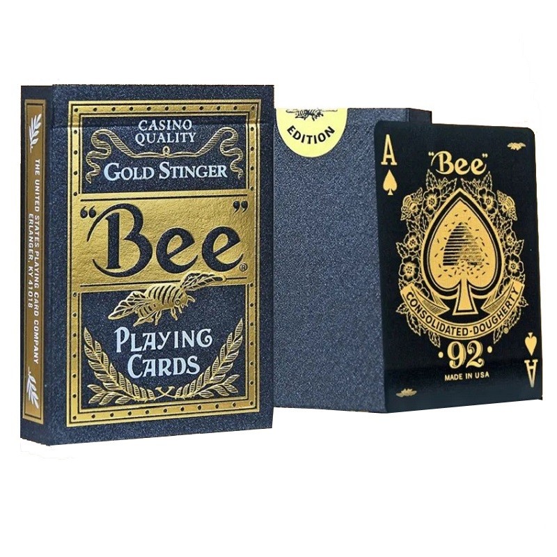 Bee Gold Stinger Chơi bài Deck Magic Cards Magic Tricks | Shopee Việt Nam